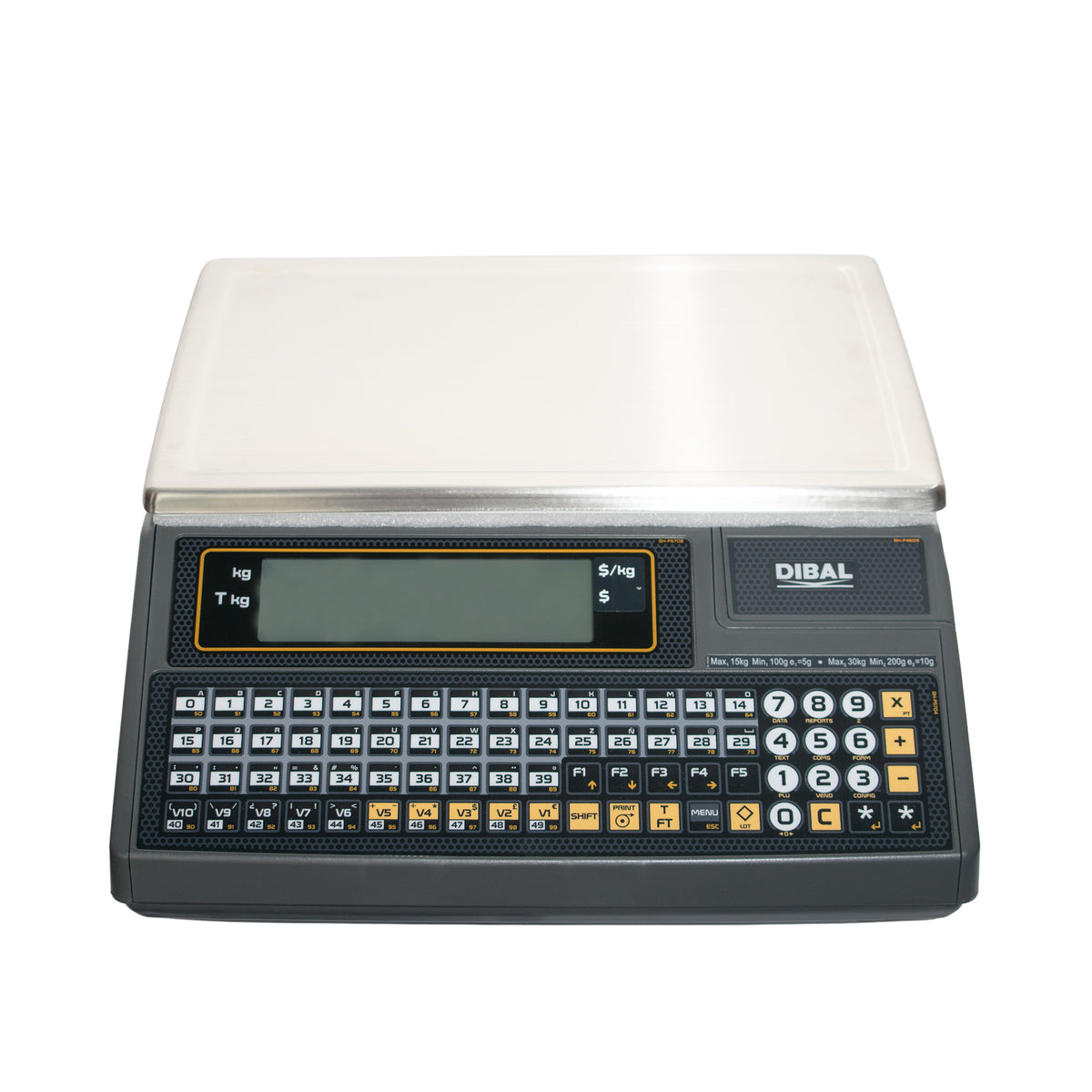 Balanza Bascula Liquidadora Digital de Mesa Dibal — Badecol - Balanzas ...